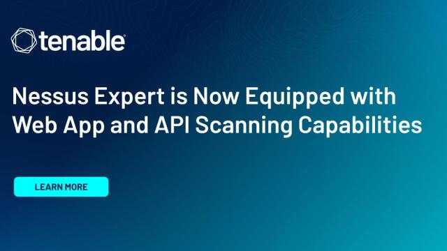 Tenable Unveils Comprehensive Web Application and API Scanning ...