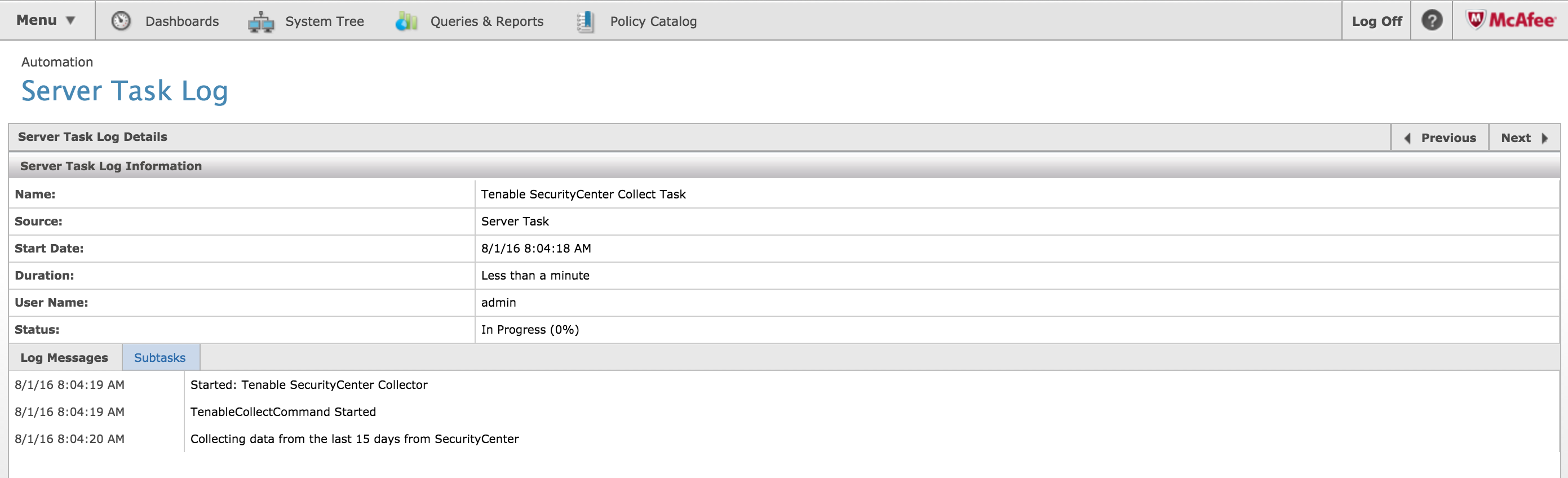 Tenable SecurityCenter and McAfee ePolicy Orchestrator Integration ...